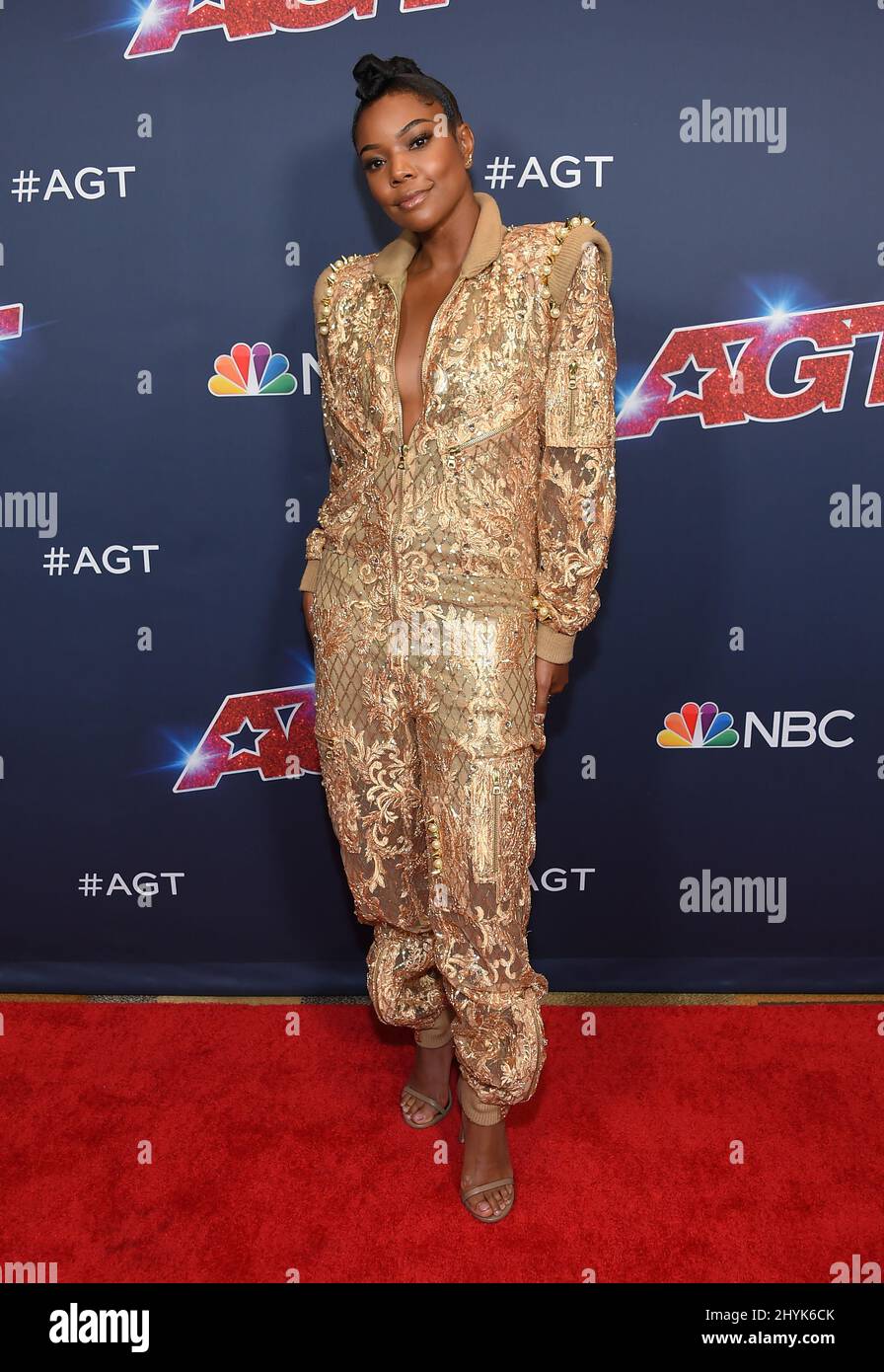 Gabrielle Union arriving to the 'America's Got Talent' Semi Finals at ...