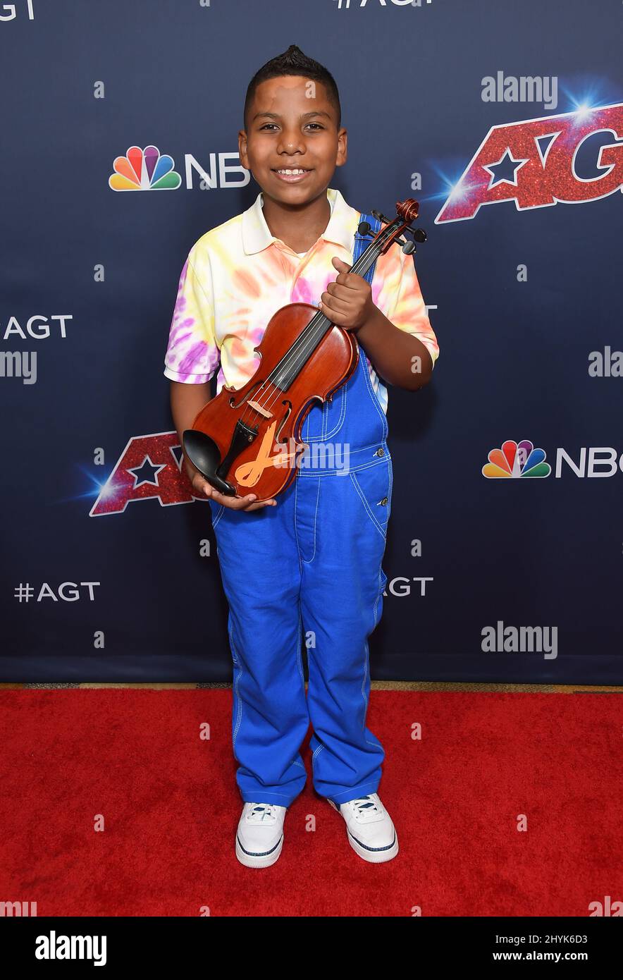 Tyler Butler-Figueroa arriving to the 'America's Got Talent' Semi ...