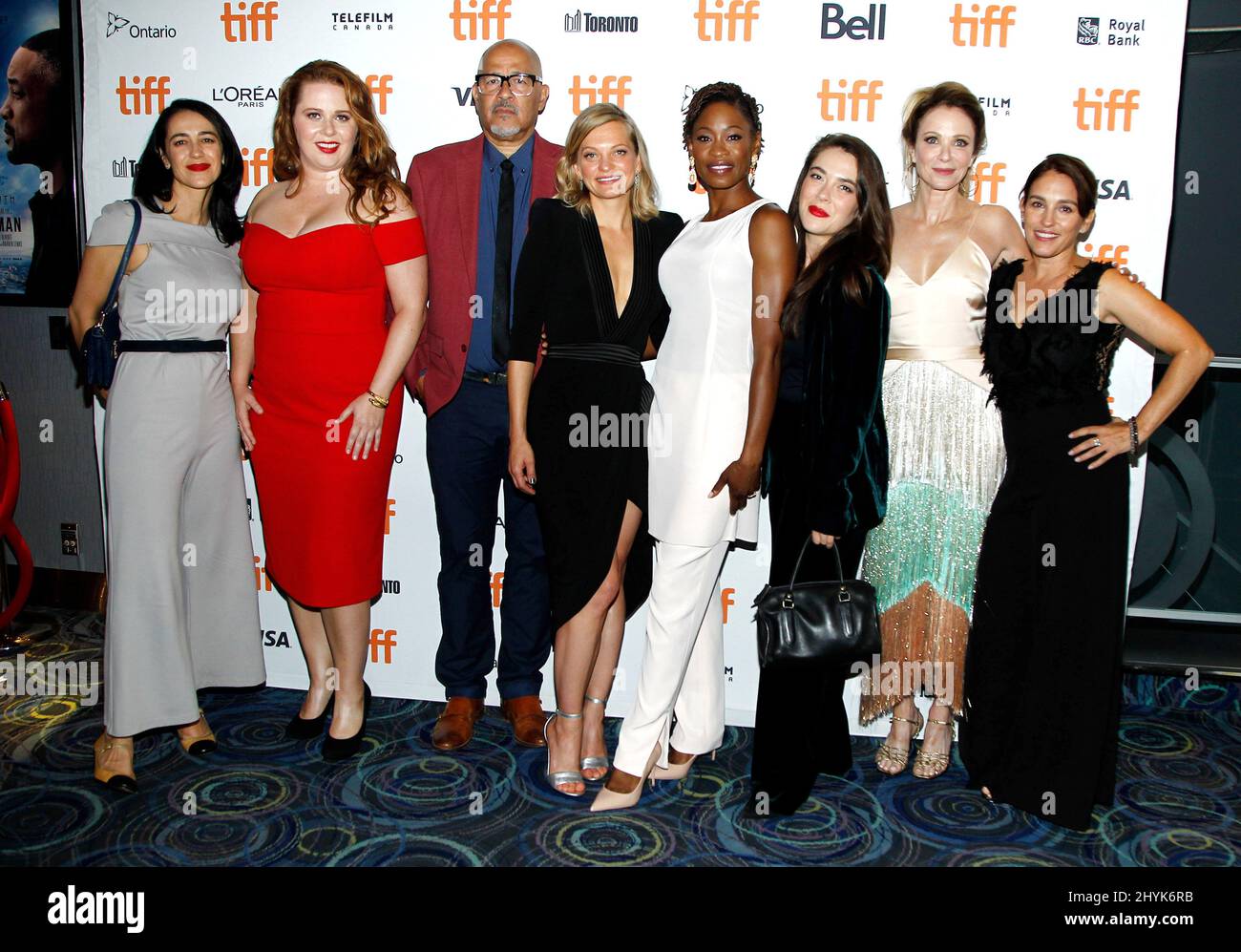 Tara Nicodemo, Jessica Greco, Clark Johnson, Anastasia Phillips, at the premiere of "Tammy's ...