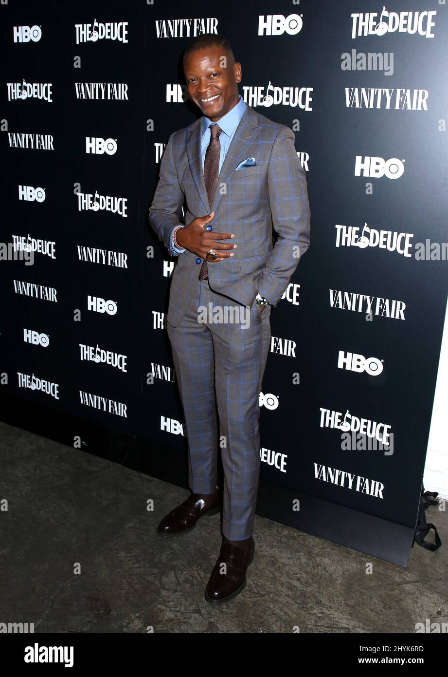 Lawrence Gilliard Jr. attending 'The Deuce' Season 3 Special Screening ...