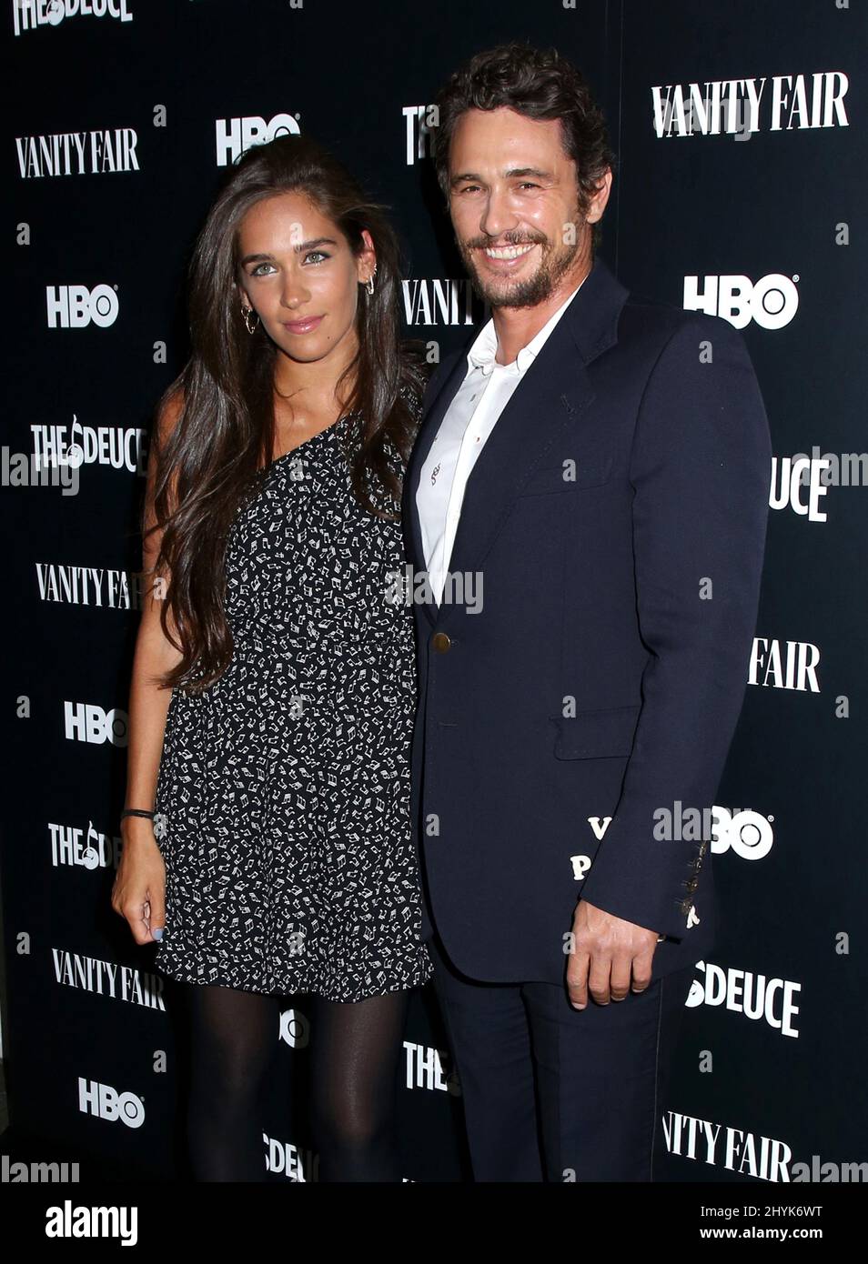 Isabel Pakzad & James Franco attending 'The Deuce' Season 3 Special ...