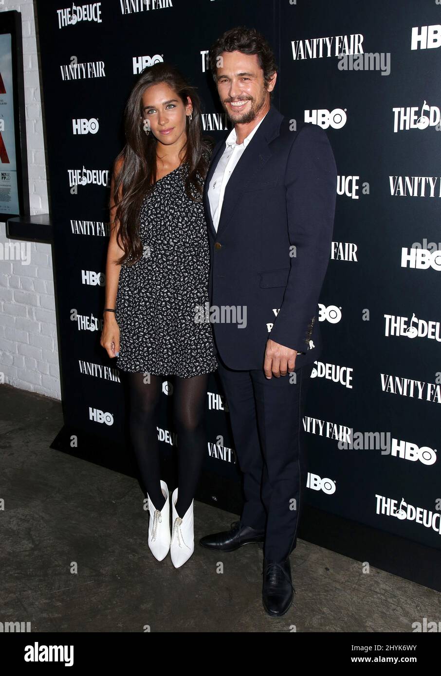 Isabel Pakzad & James Franco attending 'The Deuce' Season 3 Special ...