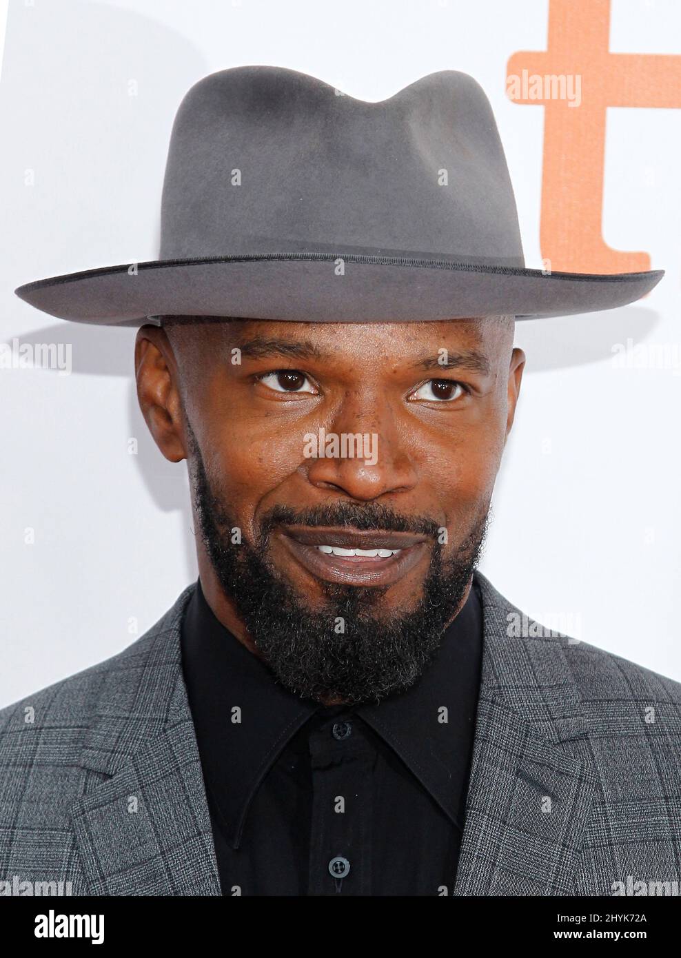 Jamie Foxx at the premiere of "Just Mercy" during the 2019 Toronto ...
