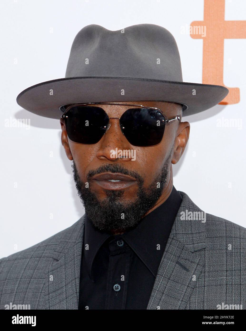 Jamie Foxx at the premiere of "Just Mercy" during the 2019 Toronto ...