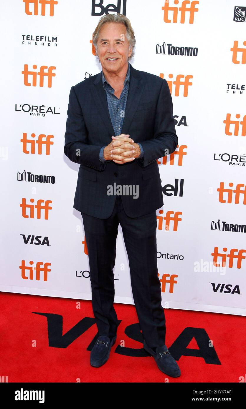 Don Johnson at the premiere of "Knives Out" during the 2019 Toronto ...