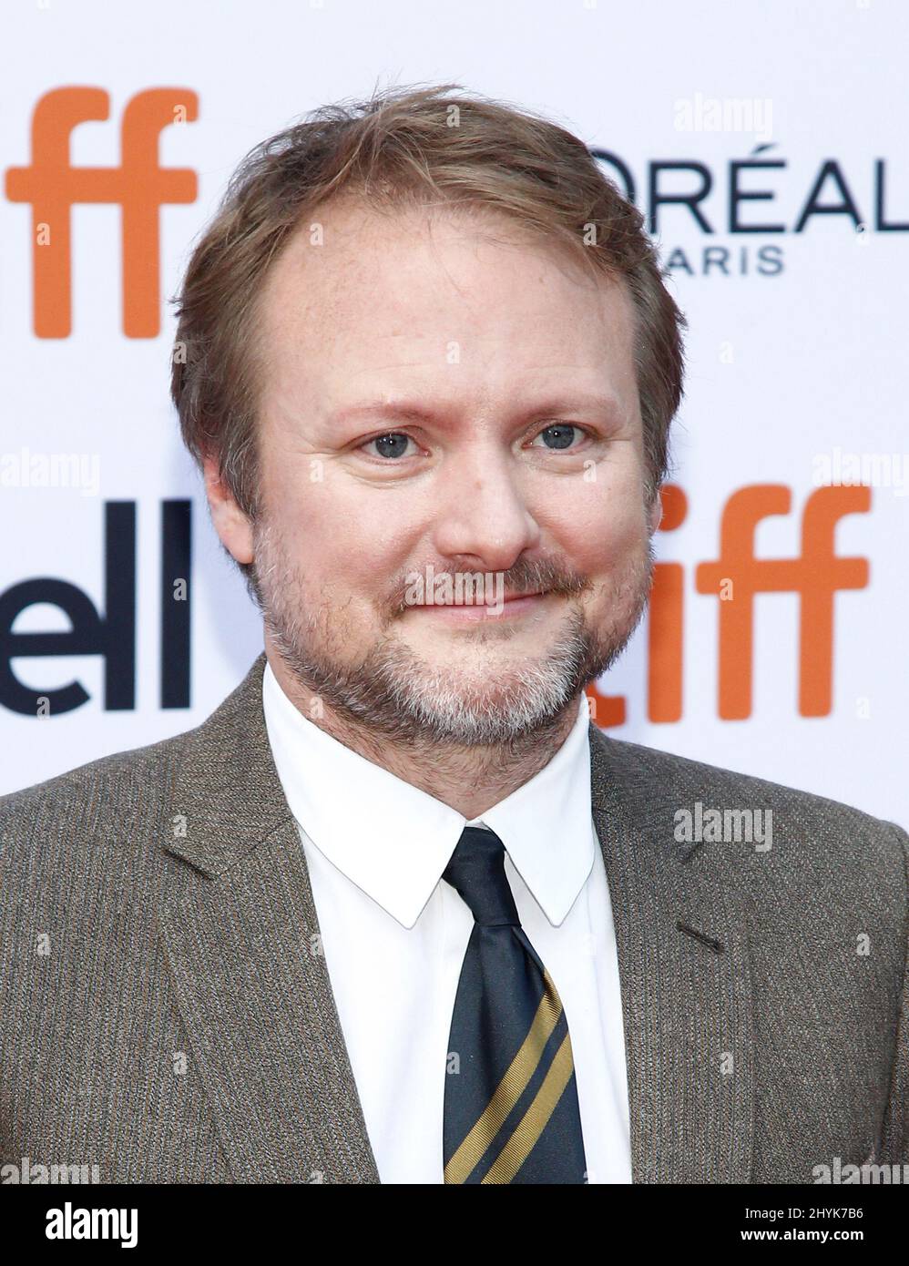 Rian Johnson at the premiere of "Knives Out" during the 2019 Toronto ...