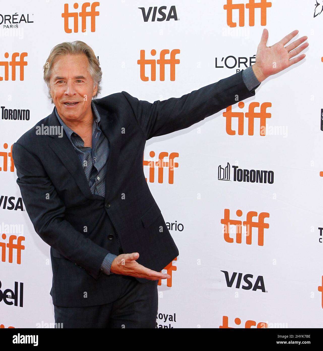 Don Johnson at the premiere of "Knives Out" during the 2019 Toronto ...