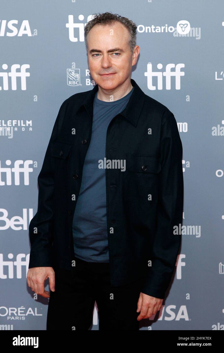 John Crowley arrives at the press conference for "The Goldfinch" during ...