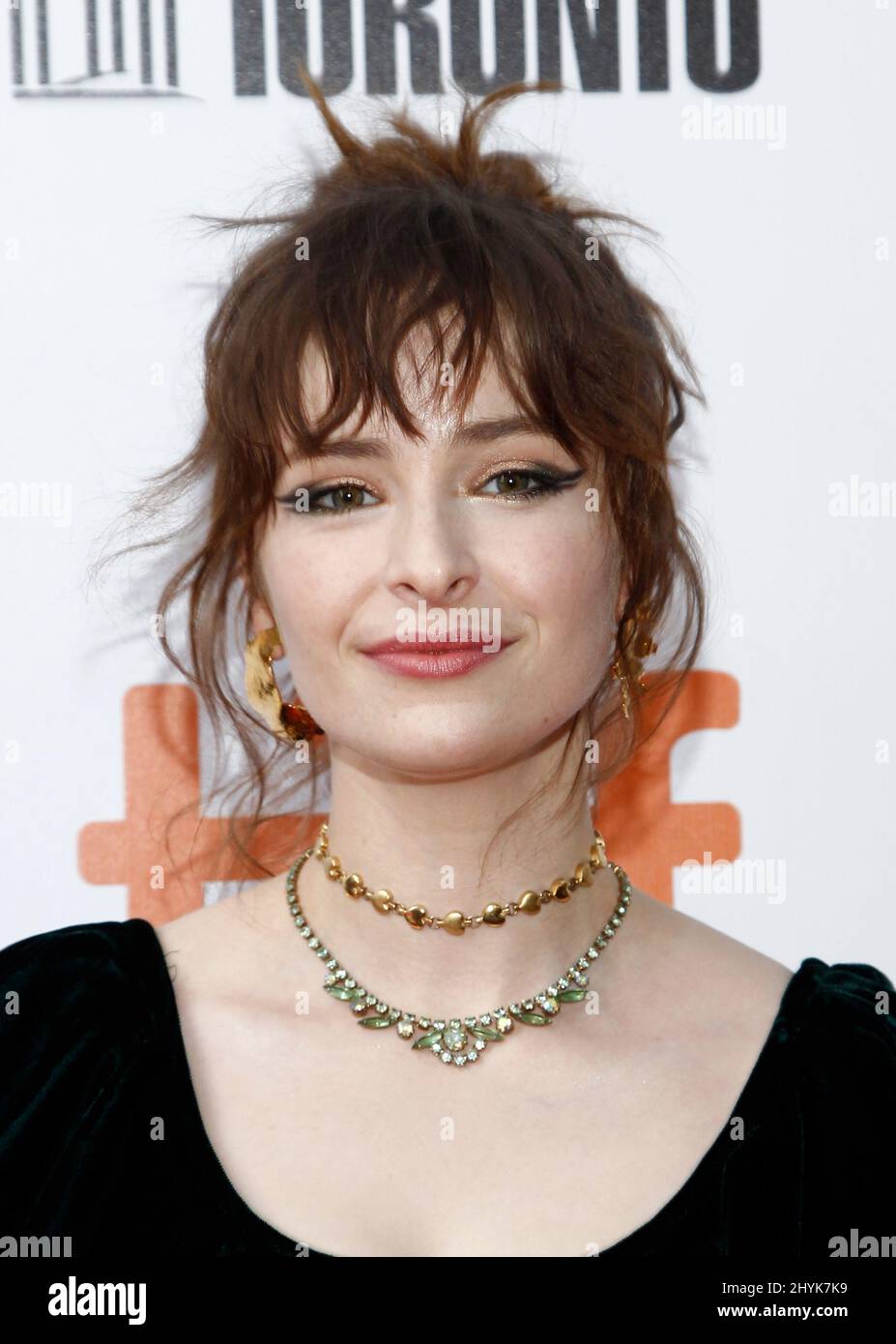 Ashleigh Cummings arrives at the premiere of "The Goldfinch" during the ...