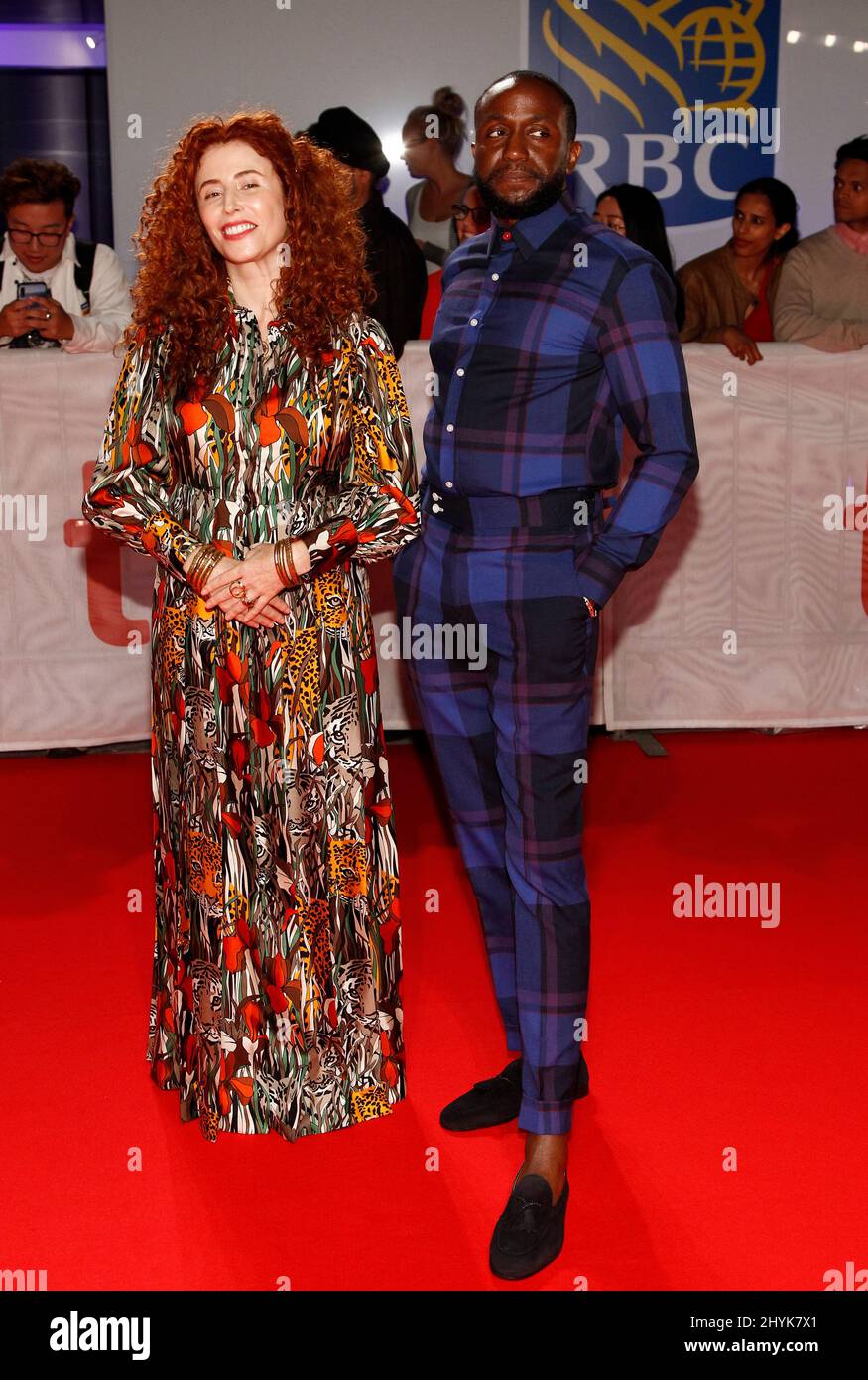 Byron Bowers and Alma Har'el arrives at the premiere of "Honey Boy ...