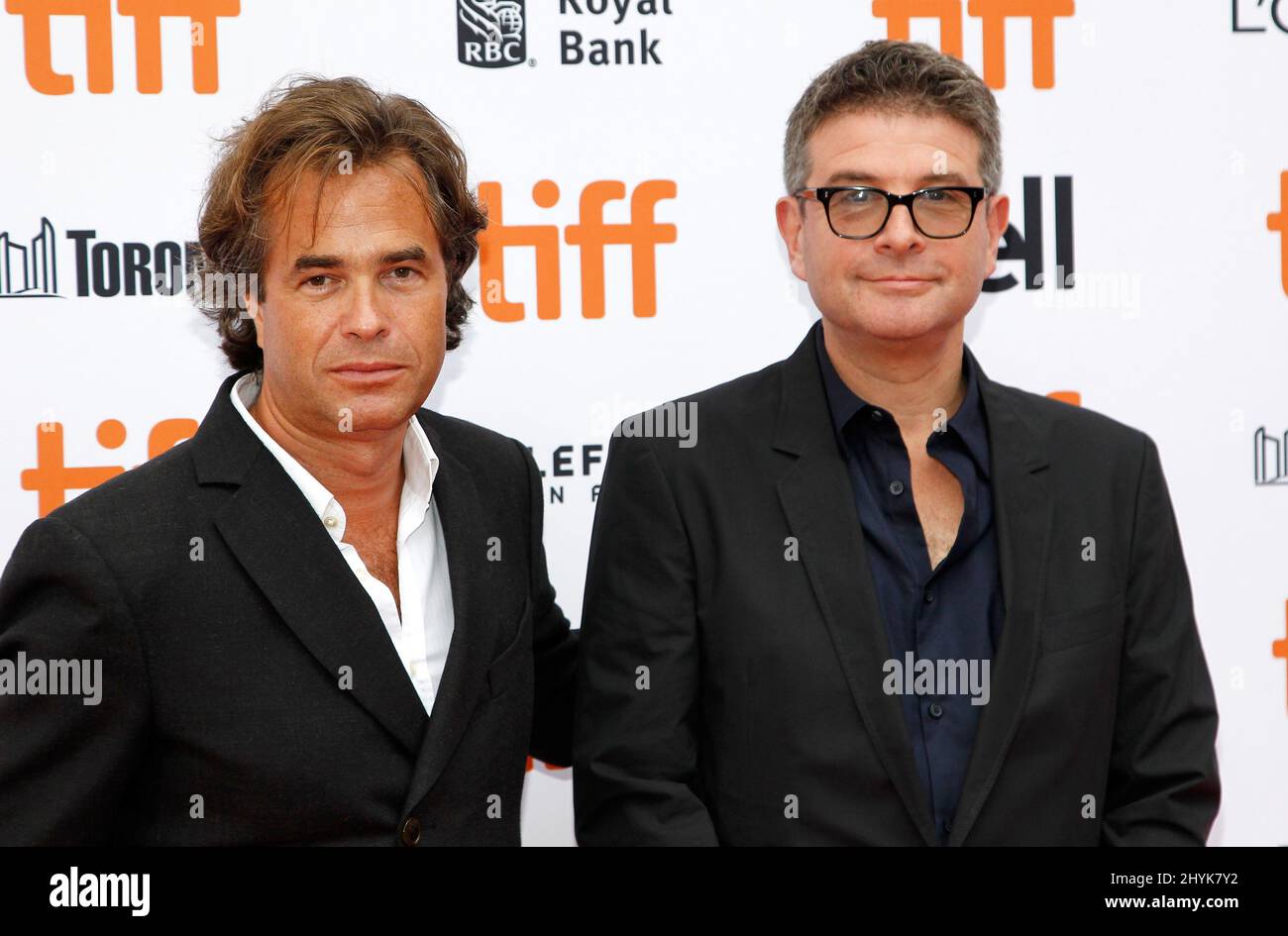 Rupert Goold and David Livingstone arrives at the premiere of "Judy ...