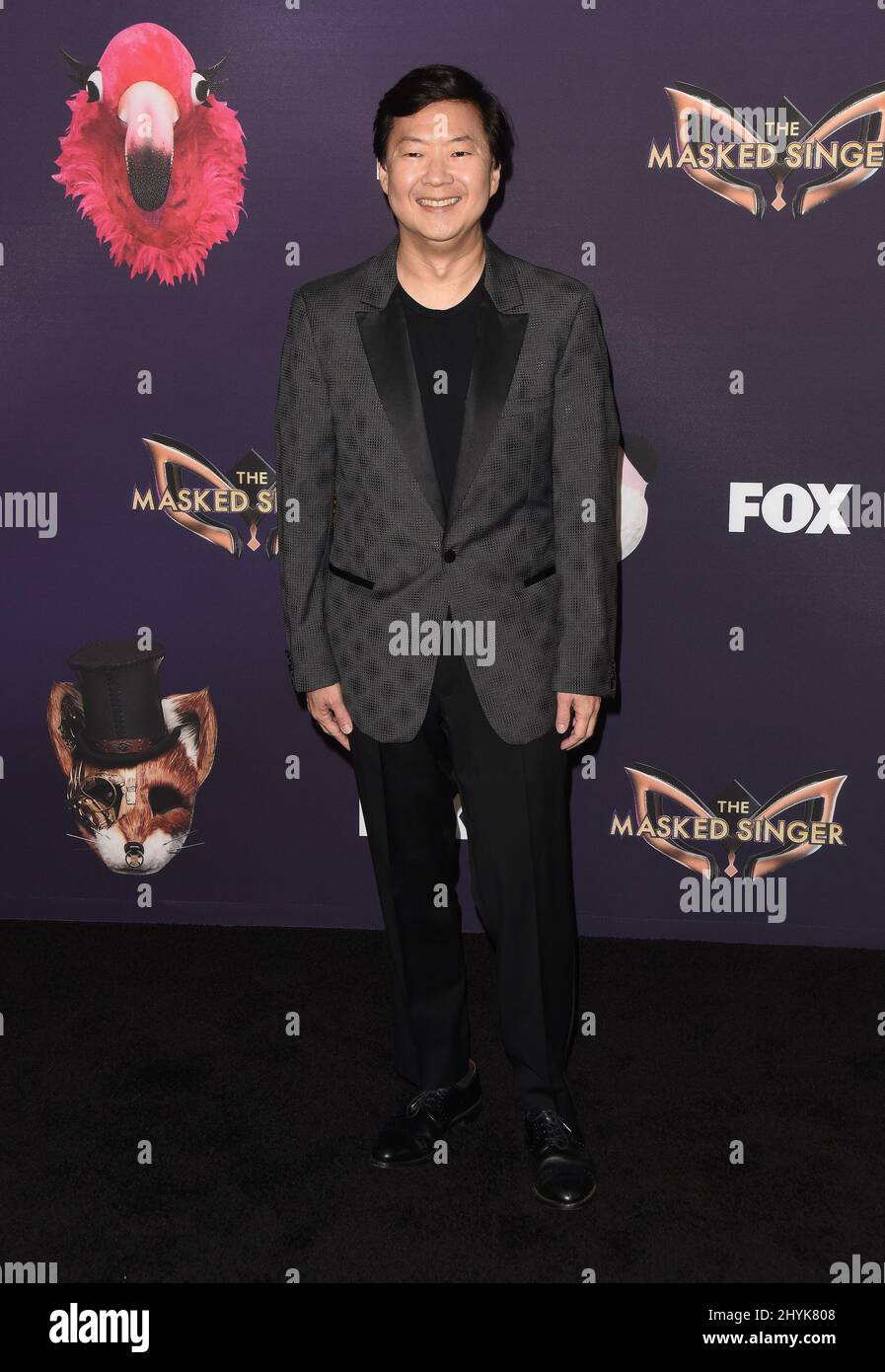 Ken Jeong arriving to the 'The Masked Singer' Season 2 Premiere at The ...