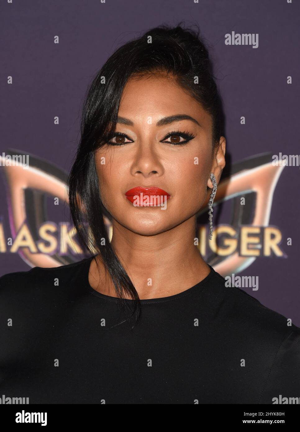 Nicole Scherzinger arriving to the 'The Masked Singer' Season 2 ...
