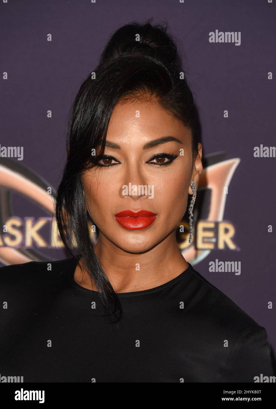 Nicole Scherzinger arriving to the 'The Masked Singer' Season 2 ...