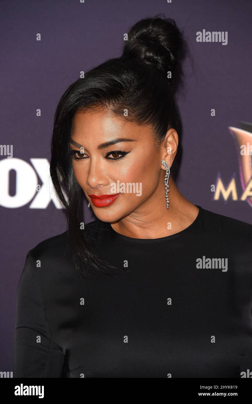 Nicole Scherzinger arriving to the 'The Masked Singer' Season 2 ...