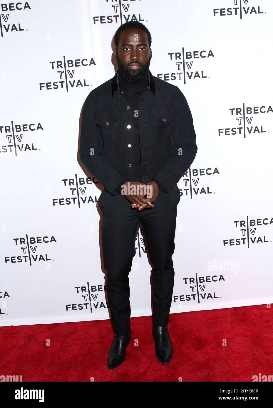 Shamier Anderson attending the Goliath Season Three Premiere at the ...