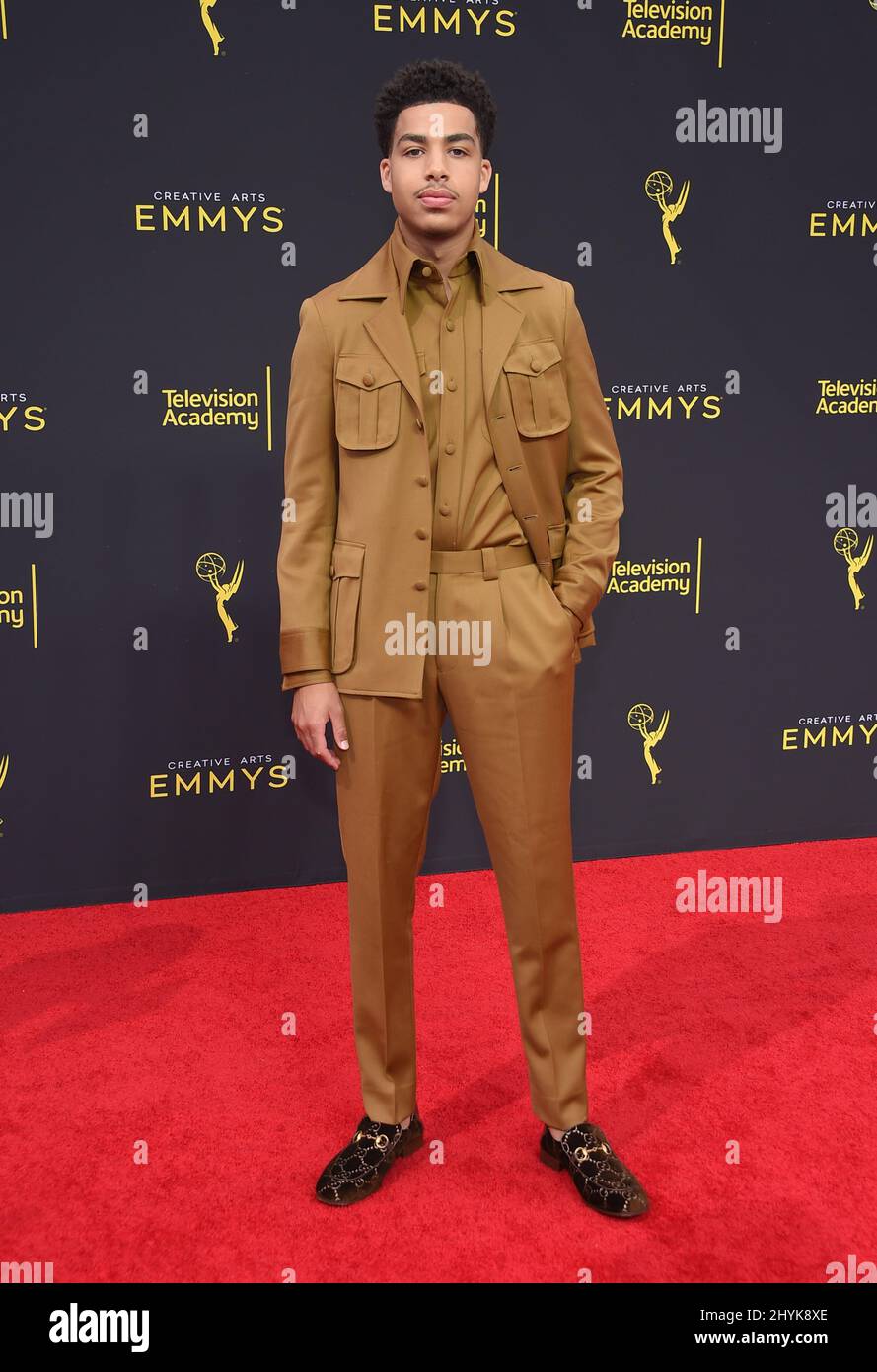 Marcus Scribner at the 2019 Creative Arts Emmy Awards held at the ...