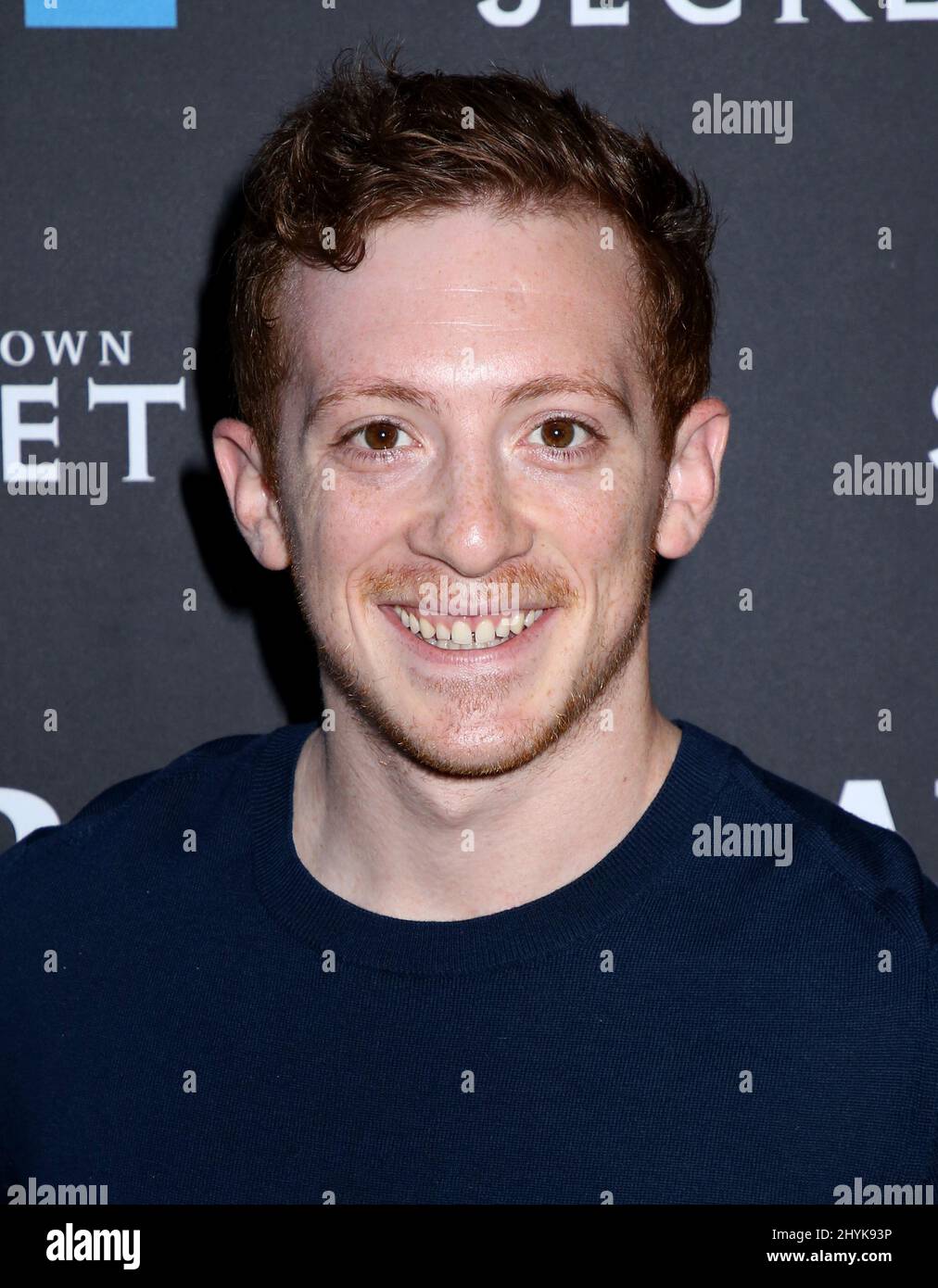 Ethan Slater attending the Derren Brown: Secret Broadway Opening Night ...