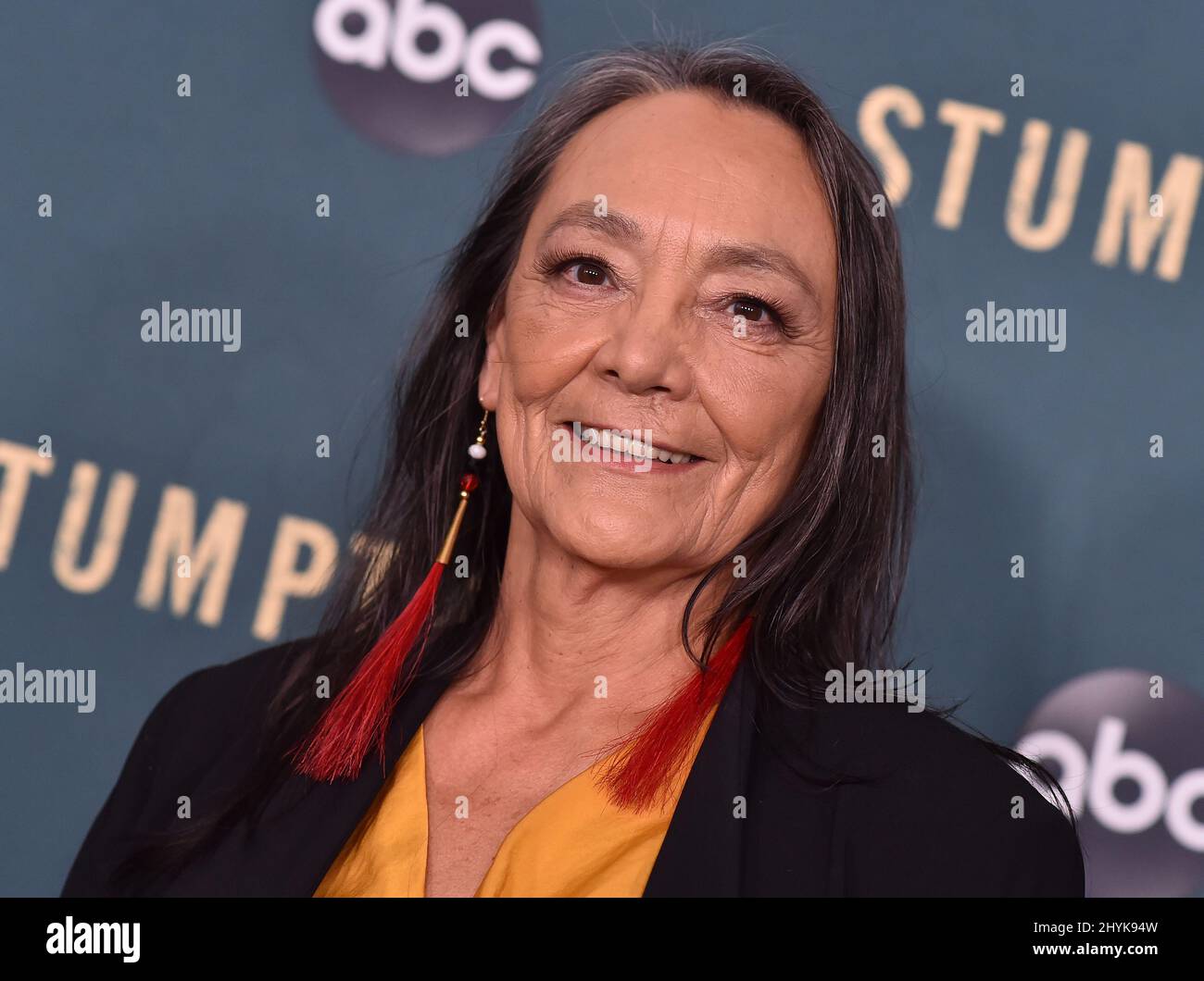 Tantoo Cardinal attending the premiere of Stumptown in Los Angeles ...