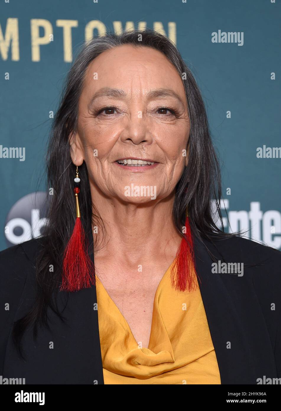 Tantoo Cardinal attending the premiere of Stumptown in Los Angeles ...