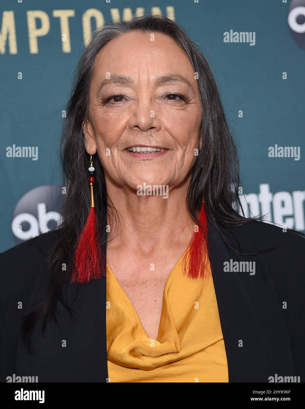 Tantoo Cardinal attending the premiere of Stumptown in Los Angeles ...