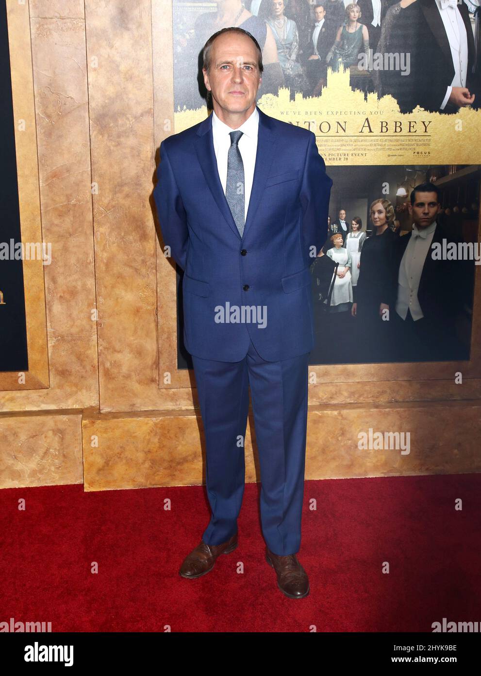 Kevin Doyle attending the Downton Abbey Premiere held at Alice Tully ...