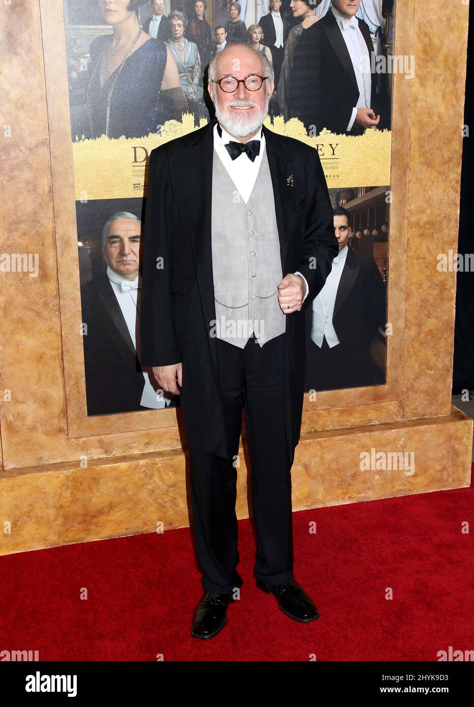 Simon Jones attending the Downton Abbey Premiere held at Alice Tully ...