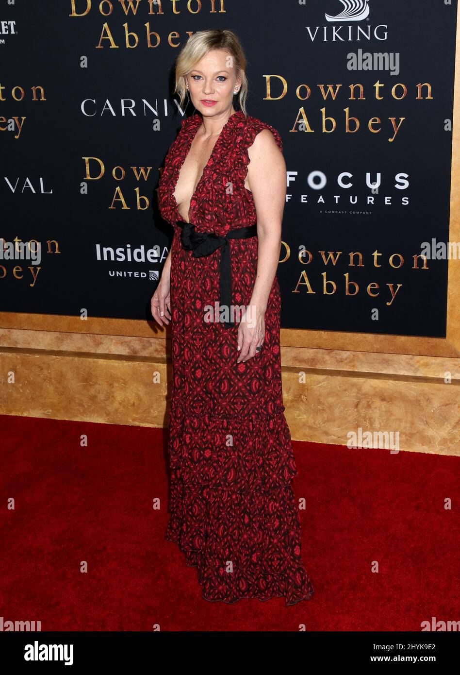 Samantha Mathis attending the Downton Abbey Premiere held at Alice ...