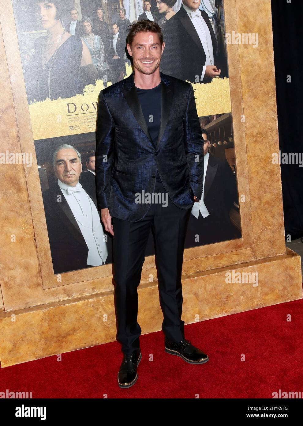 Max Brown attending the Downton Abbey Premiere held at Alice Tully Hall ...