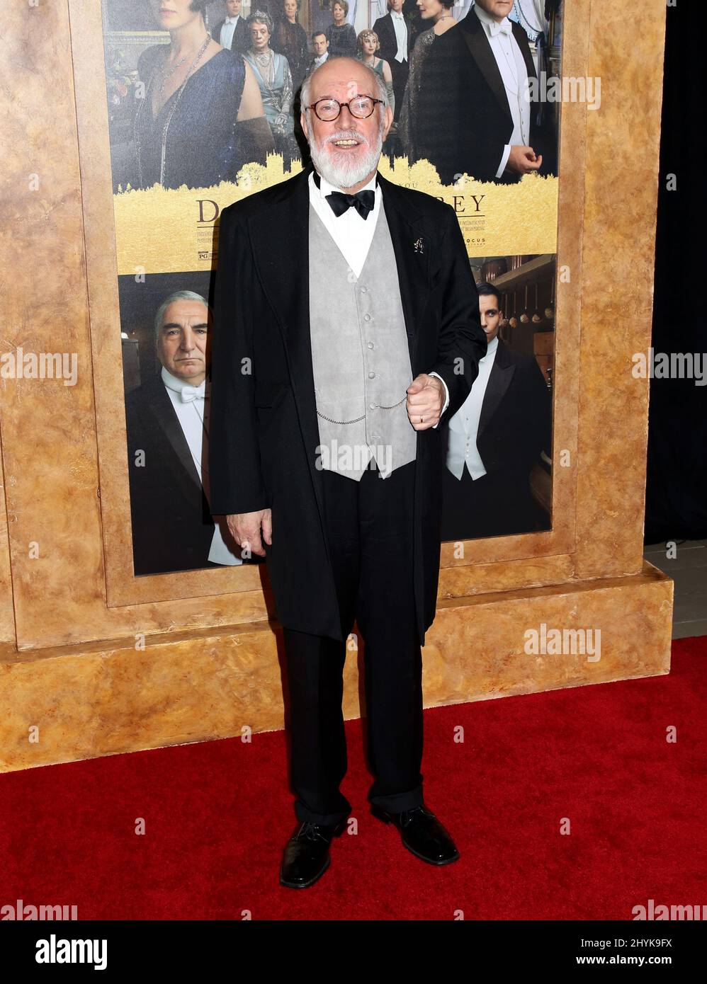 Simon Jones attending the Downton Abbey Premiere held at Alice Tully ...