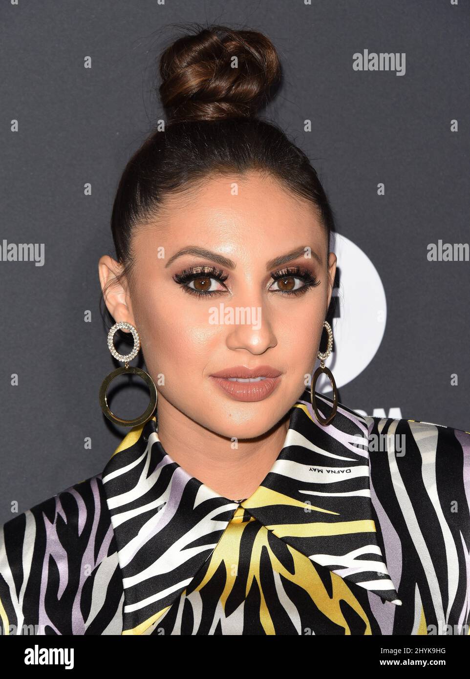 Francia Raisa arriving to the ABC "Embrace Your Ish" Event at Goya ...