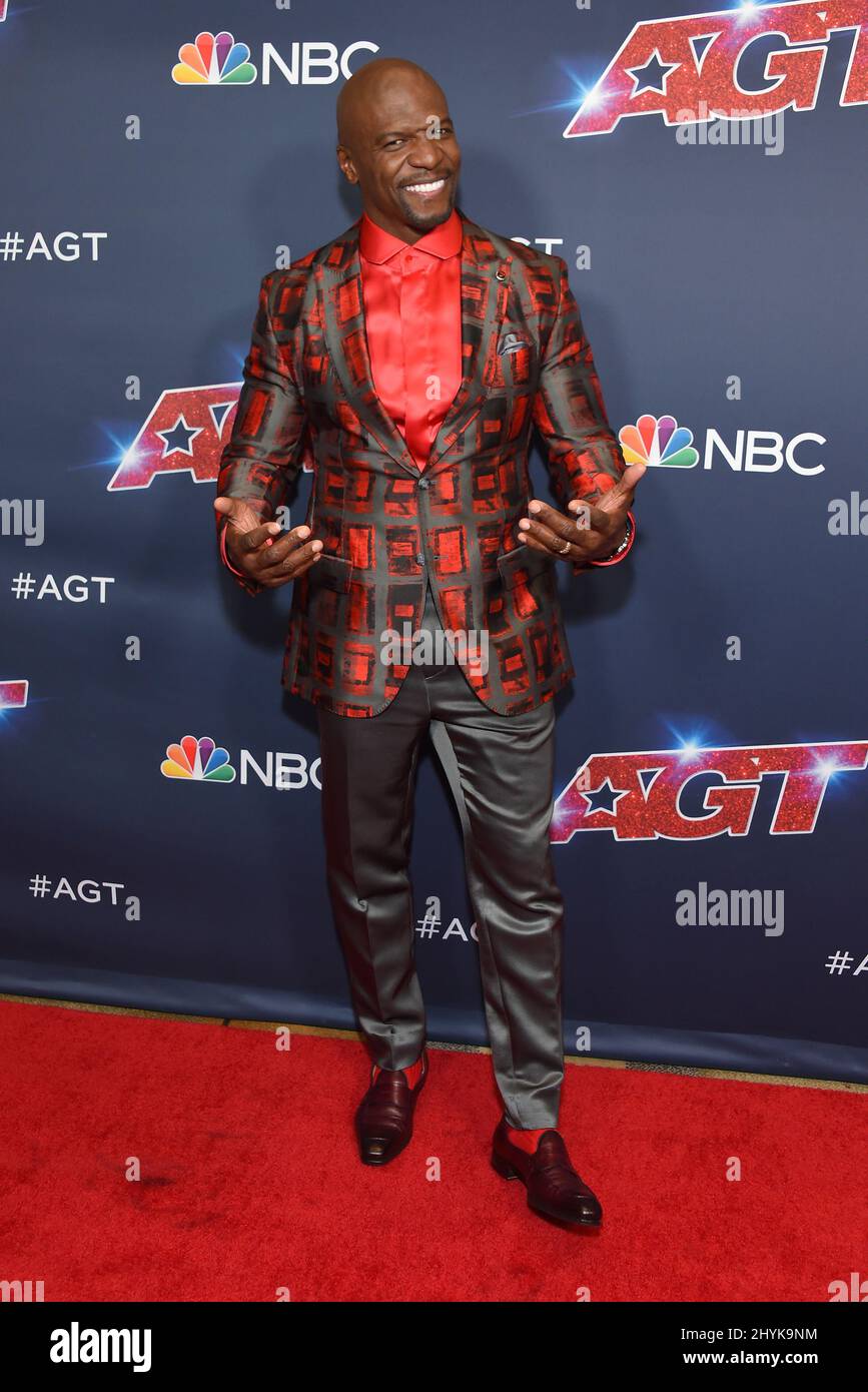Terry Crews walks the carpet at the 'America's Got Talent' Finals at ...