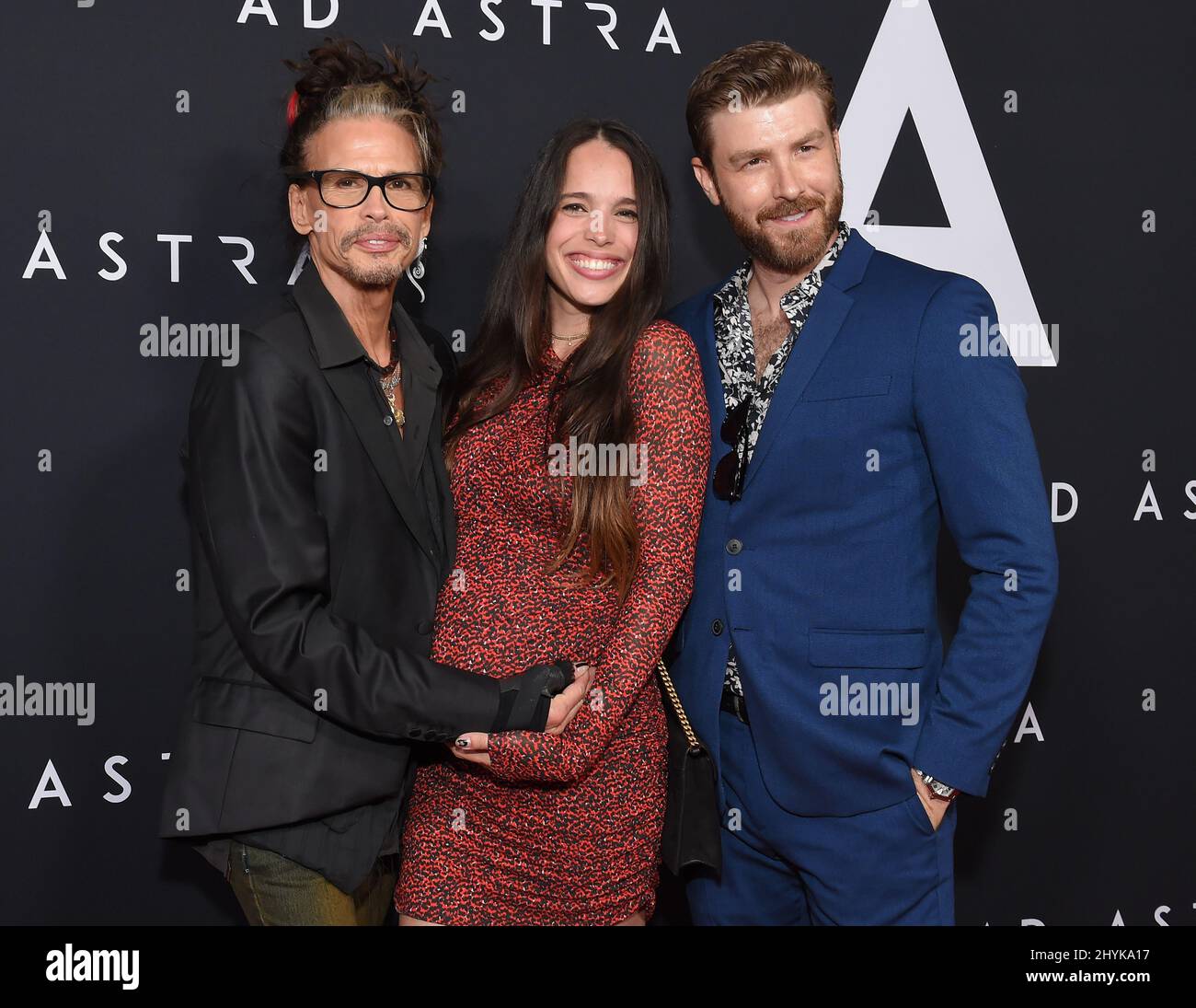 Steven Tyler, Chelsea Tyler and Jon Foster arriving to the 'Ad Astra ...