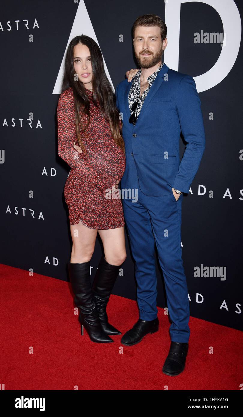 Chelsea Tyler and Jon Foster at the 'Ad Astra' Special Screening held ...