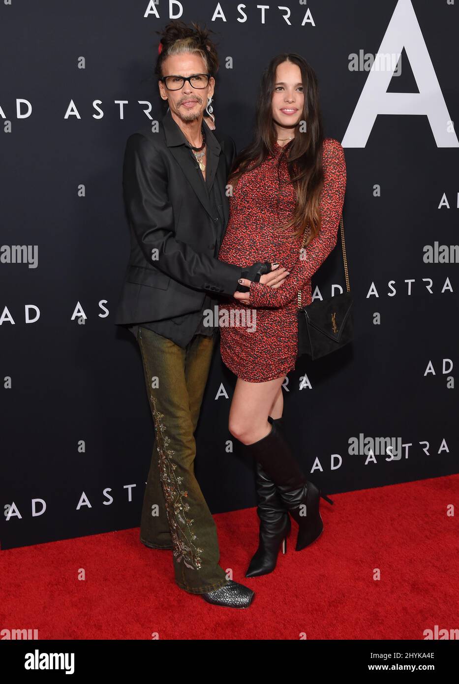 Steven Tyler and Chelsea Tyler arriving to the 'Ad Astra' Special ...