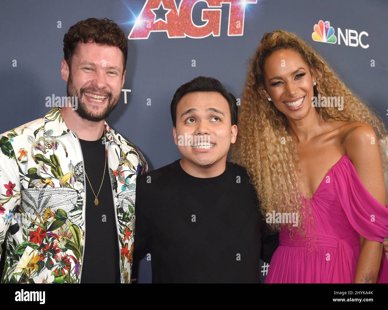 Calum Scott, Leona Lewis and Kodi Lee at America's Got Talent Season 14 ...