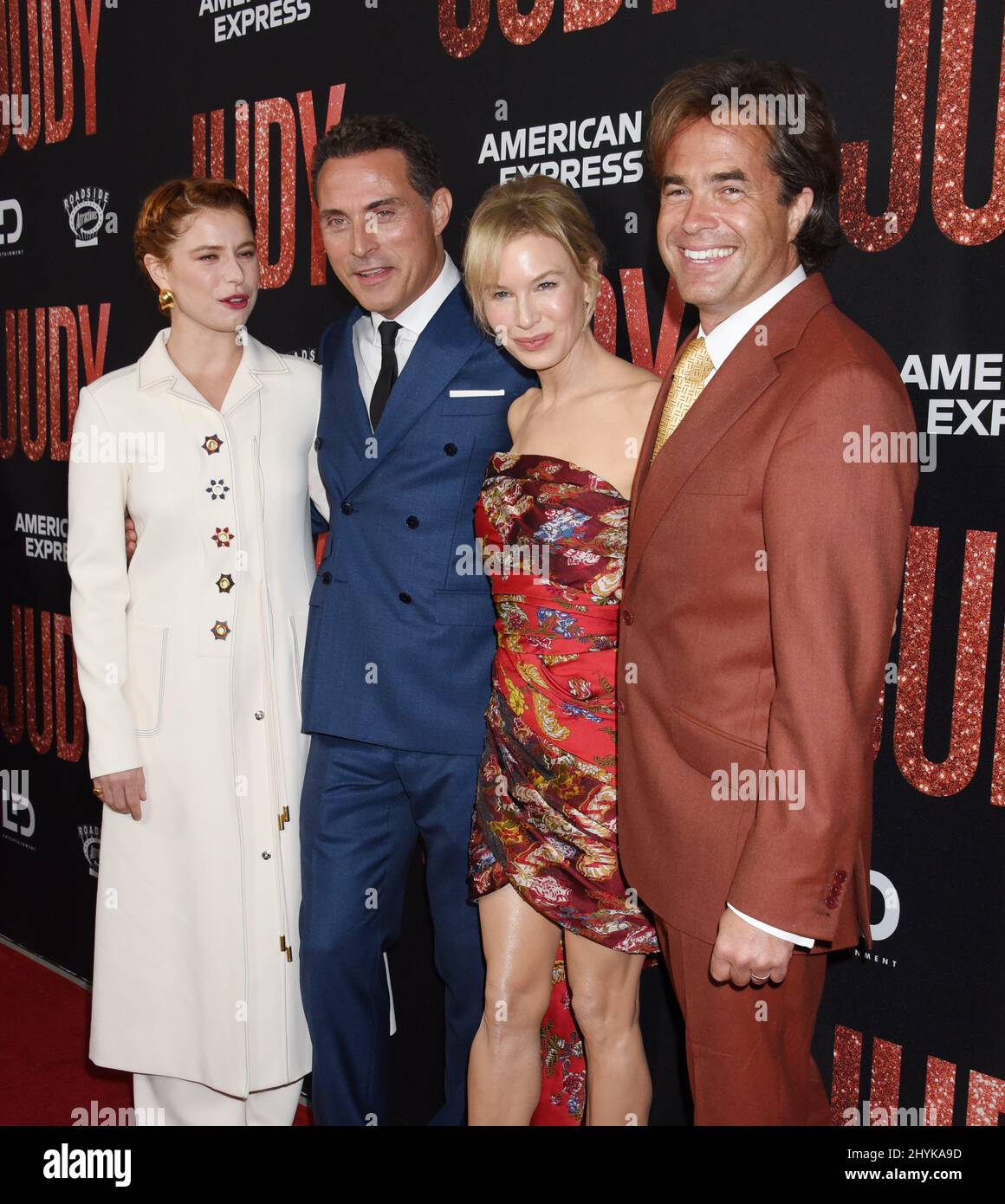 Jessiei Buckley, Rufus Sewell, Renee Zellweger and Rupert Goold at the ...