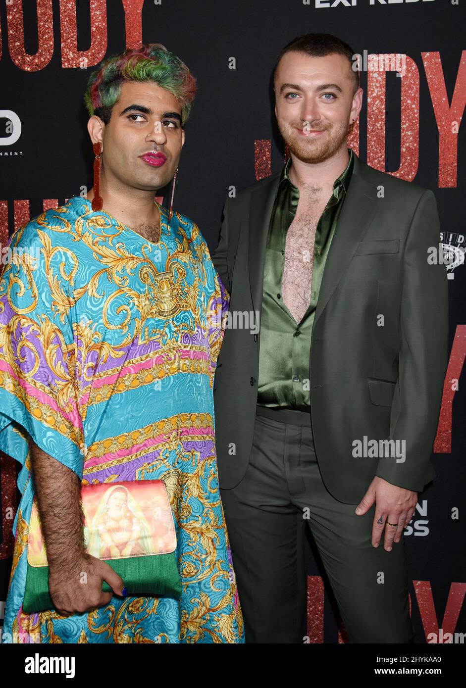 Sam Smith and Alok Vaid-Menon at the "Judy" Los Angeles Premiere ...