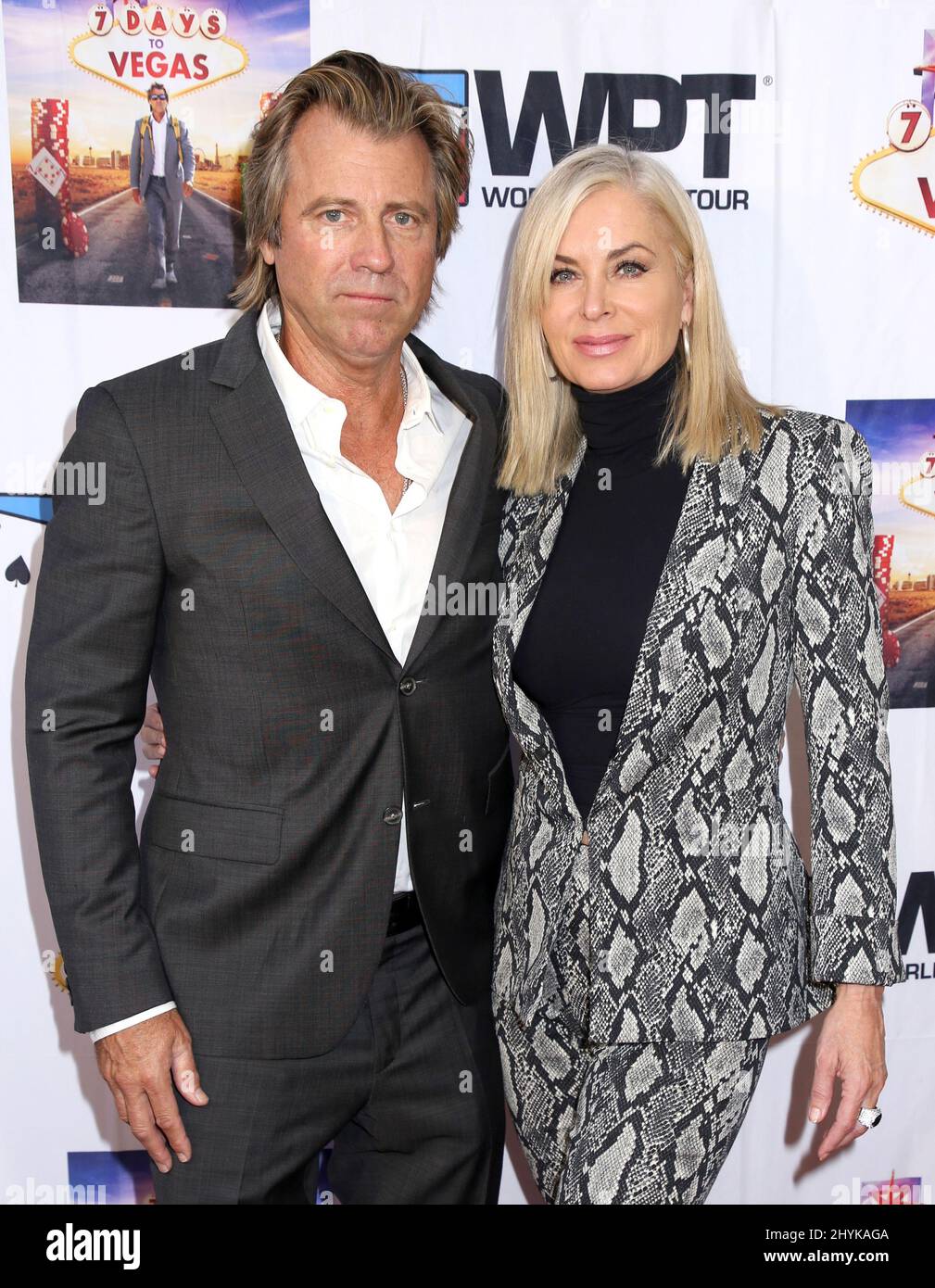 Vince Van Patten & Eileen Davidson attending the '7 Days To Vegas' New ...