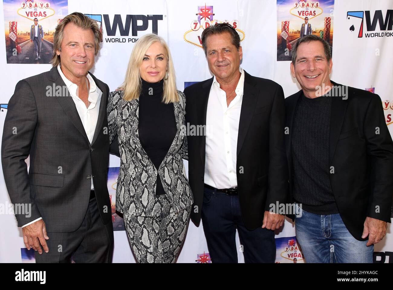 Vince Van Patten, Eileen Davidson, Jimmy Van Patten & Adam Weinraub ...