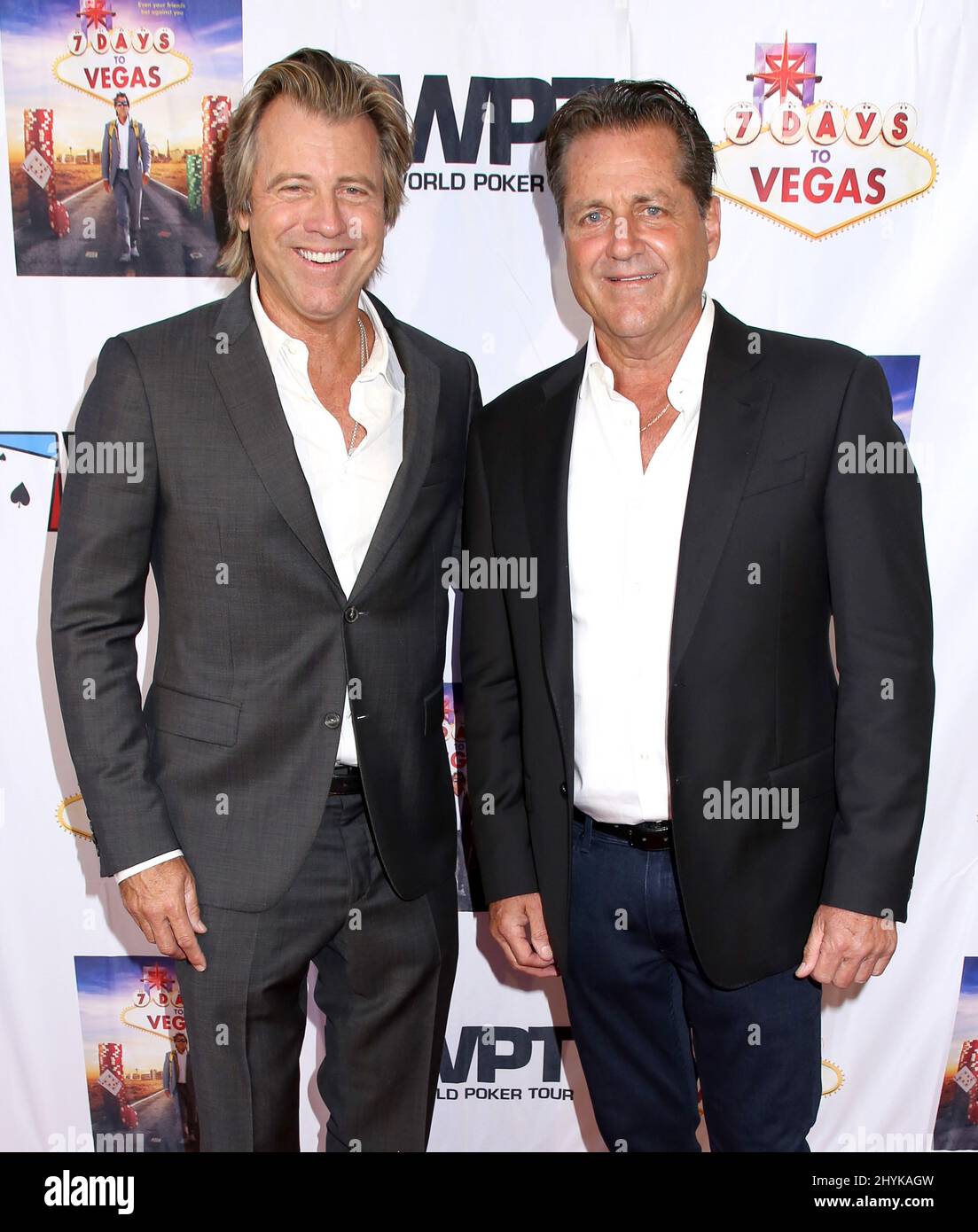 Vince Van Patten & Jimmy Van Patten attending the '7 Days To Vegas' New ...