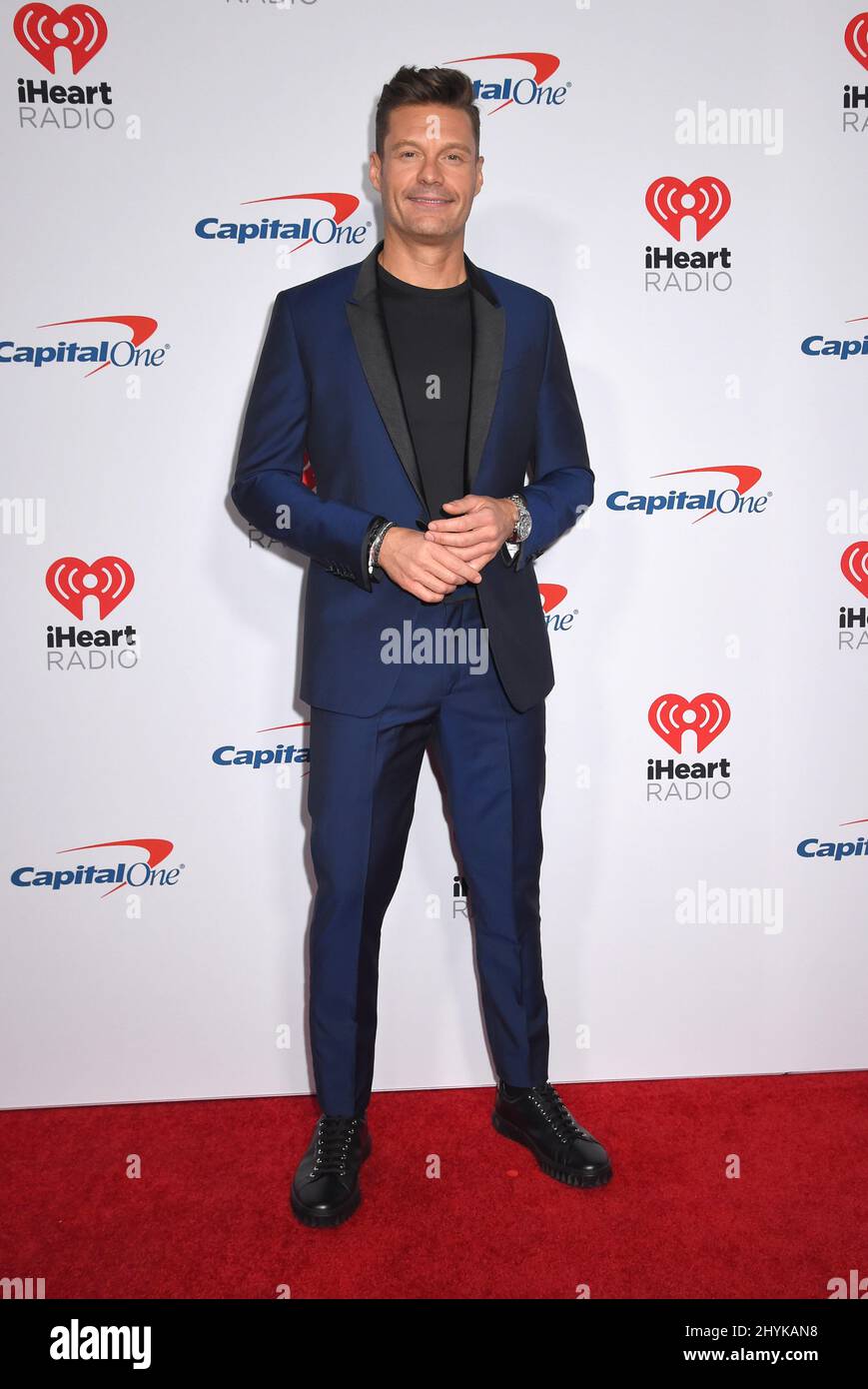 Ryan Seacrest at the 2019 iHeartRadio Music Festival held at the T ...