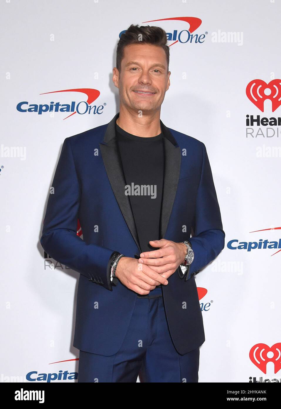 Ryan Seacrest at the 2019 iHeartRadio Music Festival held at the T ...