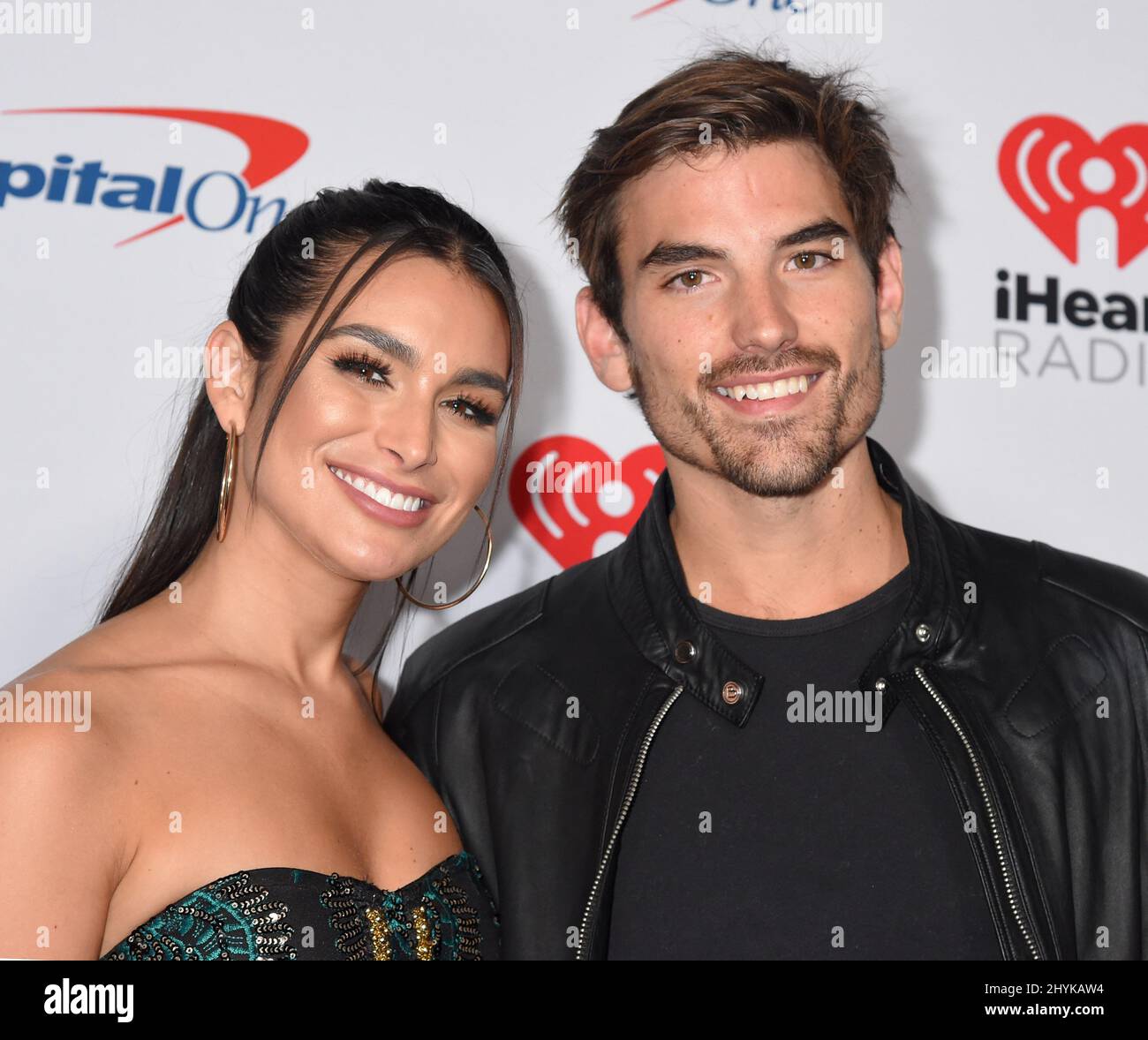 Ashley Iaconetti and Jared Haibon at the 2019 iHeartRadio Music ...
