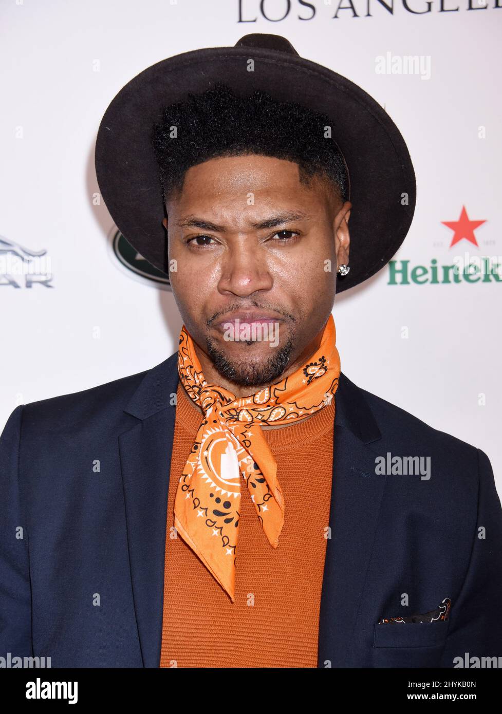 London Brown at the 2019 BAFTA Los Angeles and BBC America TV Tea Party ...