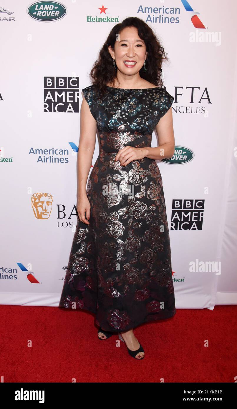 Sandra Oh at the 2019 BAFTA Los Angeles and BBC America TV Tea Party ...