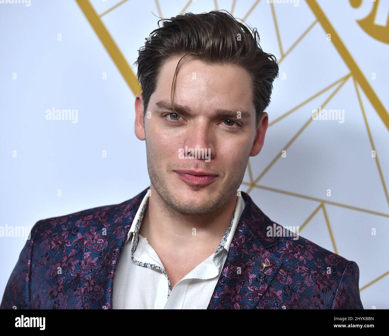 Dominic Sherwood arriving to the Showtime Celebrates Emmy Eve at San ...