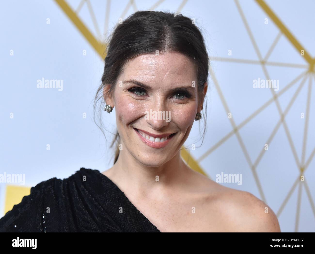 Sarah Levy arriving to the Showtime Celebrates Emmy Eve at San Vicente ...
