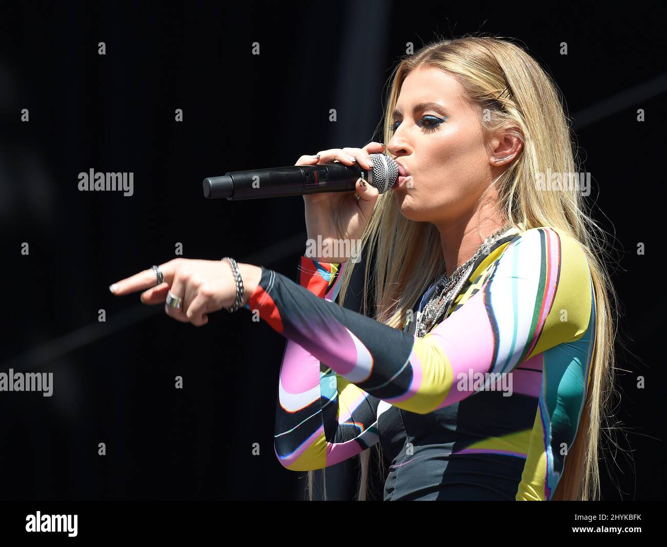 Fletcher at the 2019 iHeartRadio Music Festival Daytime Stage held at ...