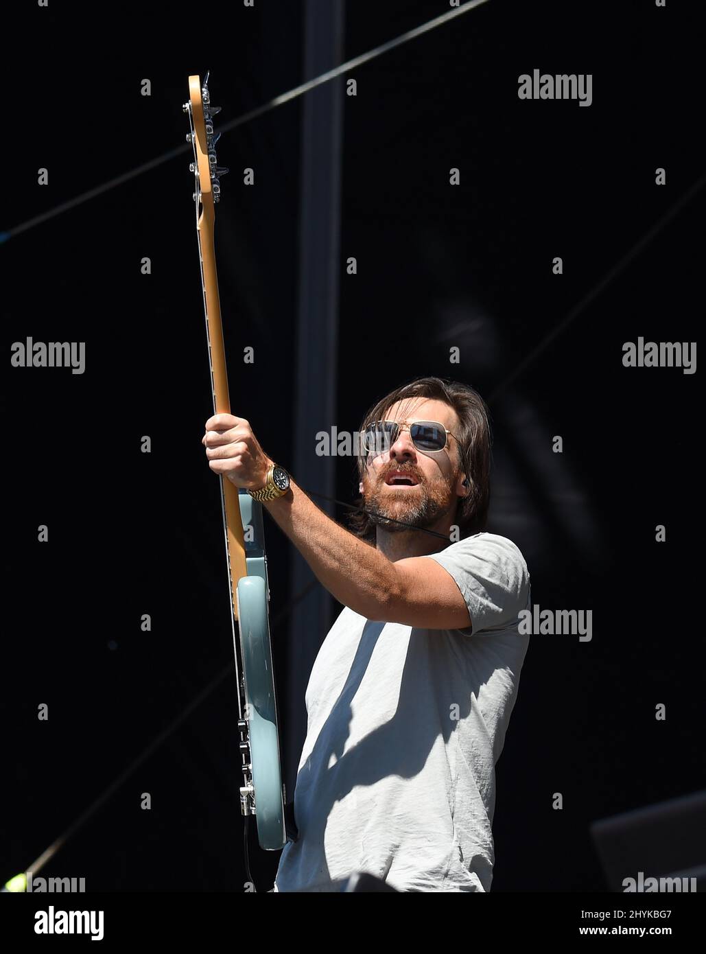 Geoff Sprung from Old Dominion at the 2019 iHeartRadio Music Festival ...